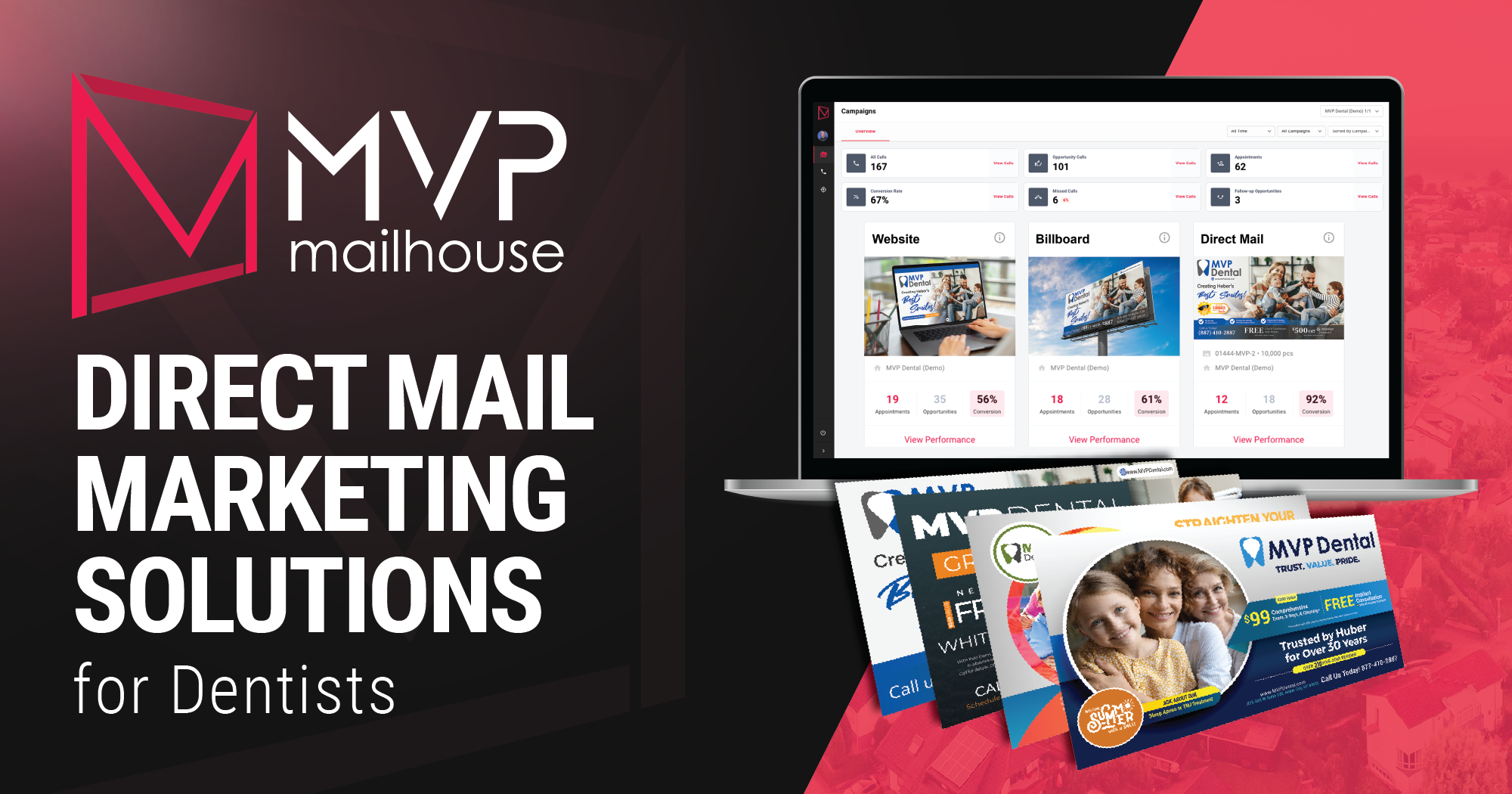 Direct Mail Marketing Solutions for Dentists | MVP Mailhouse